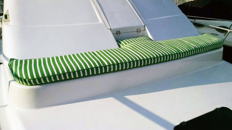 Sun Pad | Chicago Marine Canvas | Custom Boat Covers