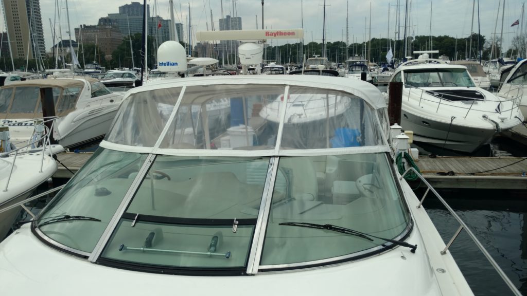 50' Sea Ray | Chicago Marine Canvas | Custom Boat Covers