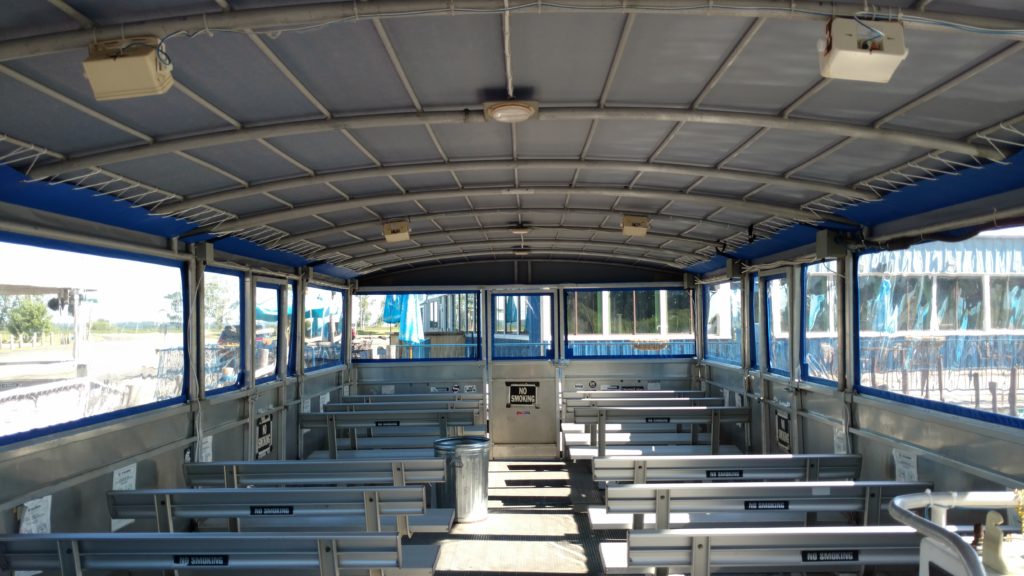 Blarney Island Pontoon - Full Enclosure | Chicago Marine Canvas ...