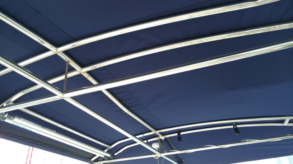 38' Lagoon Catamaran - Laced On Bimini | Chicago Marine Canvas | Custom ...