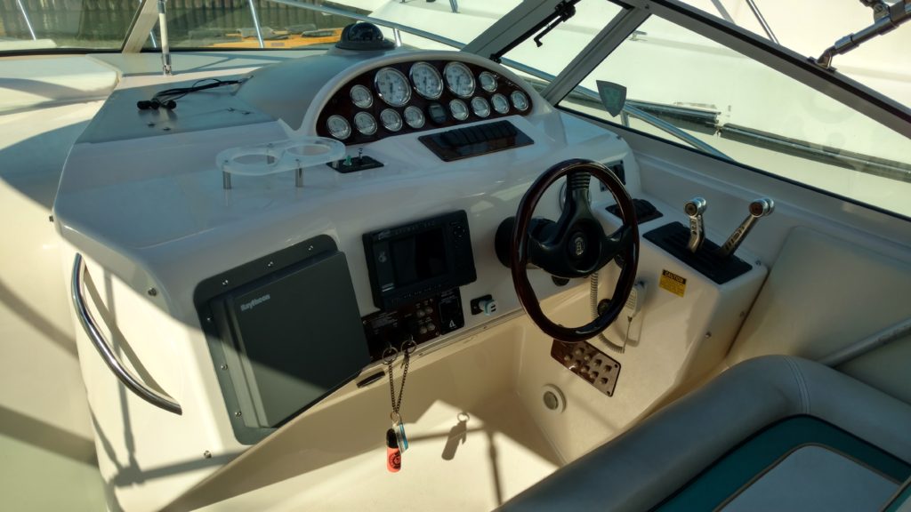 Navigation Console Cover | Chicago Marine Canvas | Custom Boat Covers