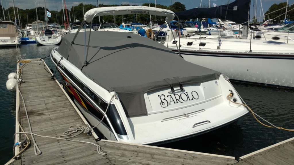 32' Forumla - Cockpit Cover | Chicago Marine Canvas | Custom Boat Covers