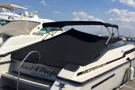 Mediterranean Mainship | Chicago Marine Canvas | Custom Boat Covers