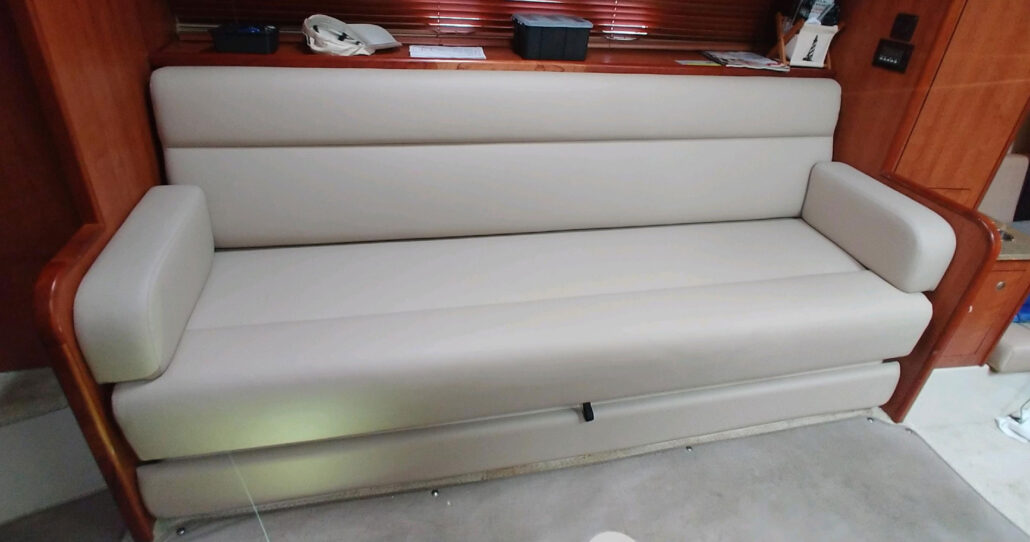 Cruisers-Interior-Couch[55] | Chicago Marine Canvas | Custom Boat Covers