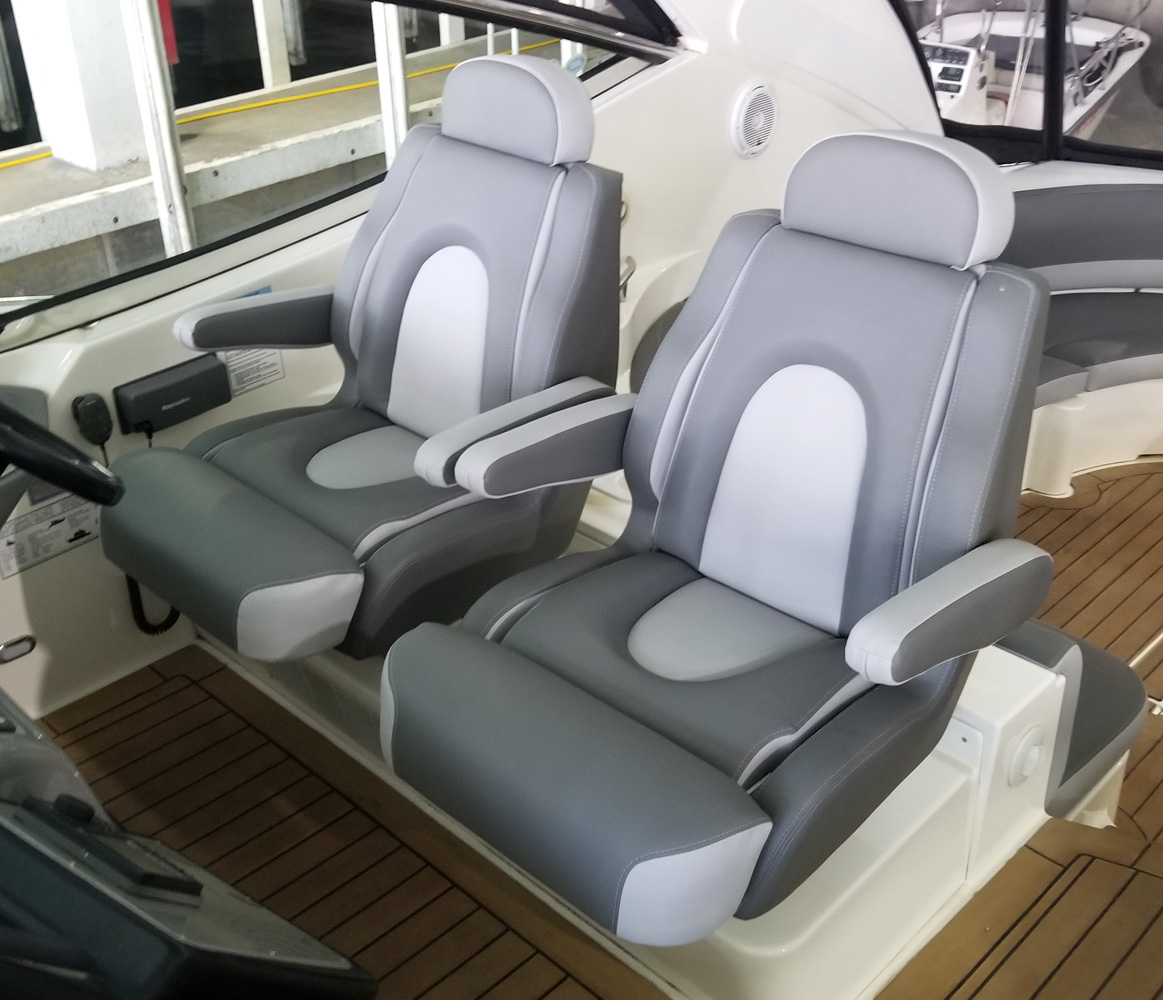 BOR---Capt-Seats | Chicago Marine Canvas | Custom Boat Covers