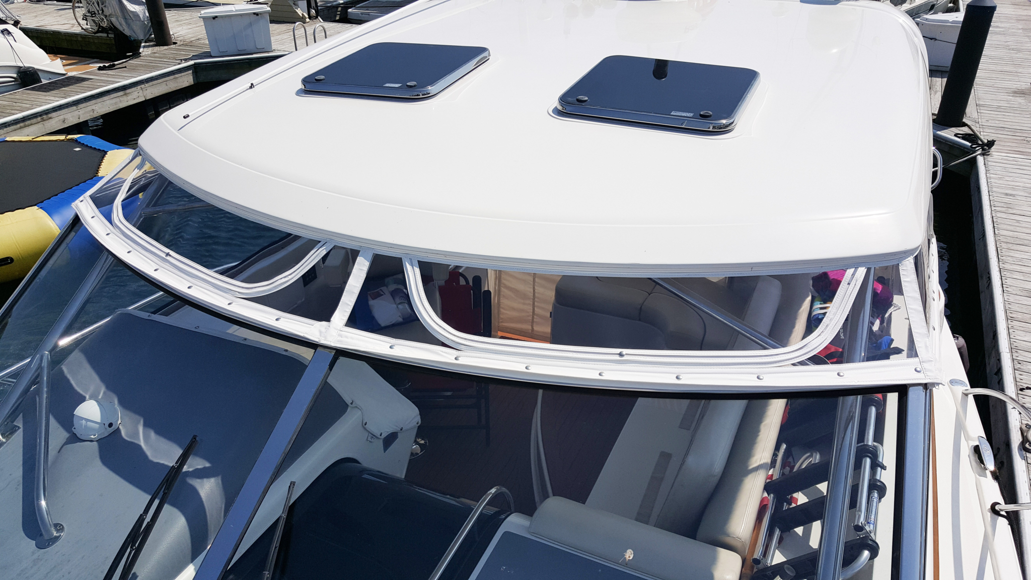 Strataglass | Chicago Marine Canvas | Custom Boat Covers