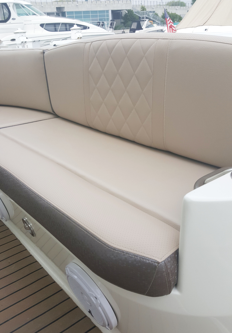 Diamond Pattern | Chicago Marine Canvas | Custom Boat Covers