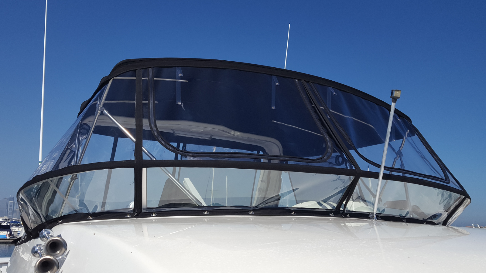 Rigid Enclosures | Chicago Marine Canvas | Custom Boat Covers