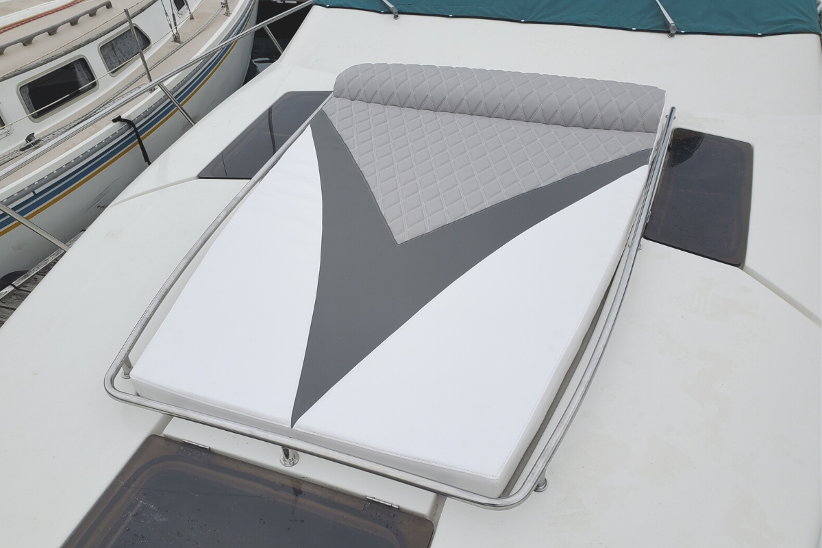 Quilted Sun Pad | Chicago Marine Canvas | Custom Boat Covers