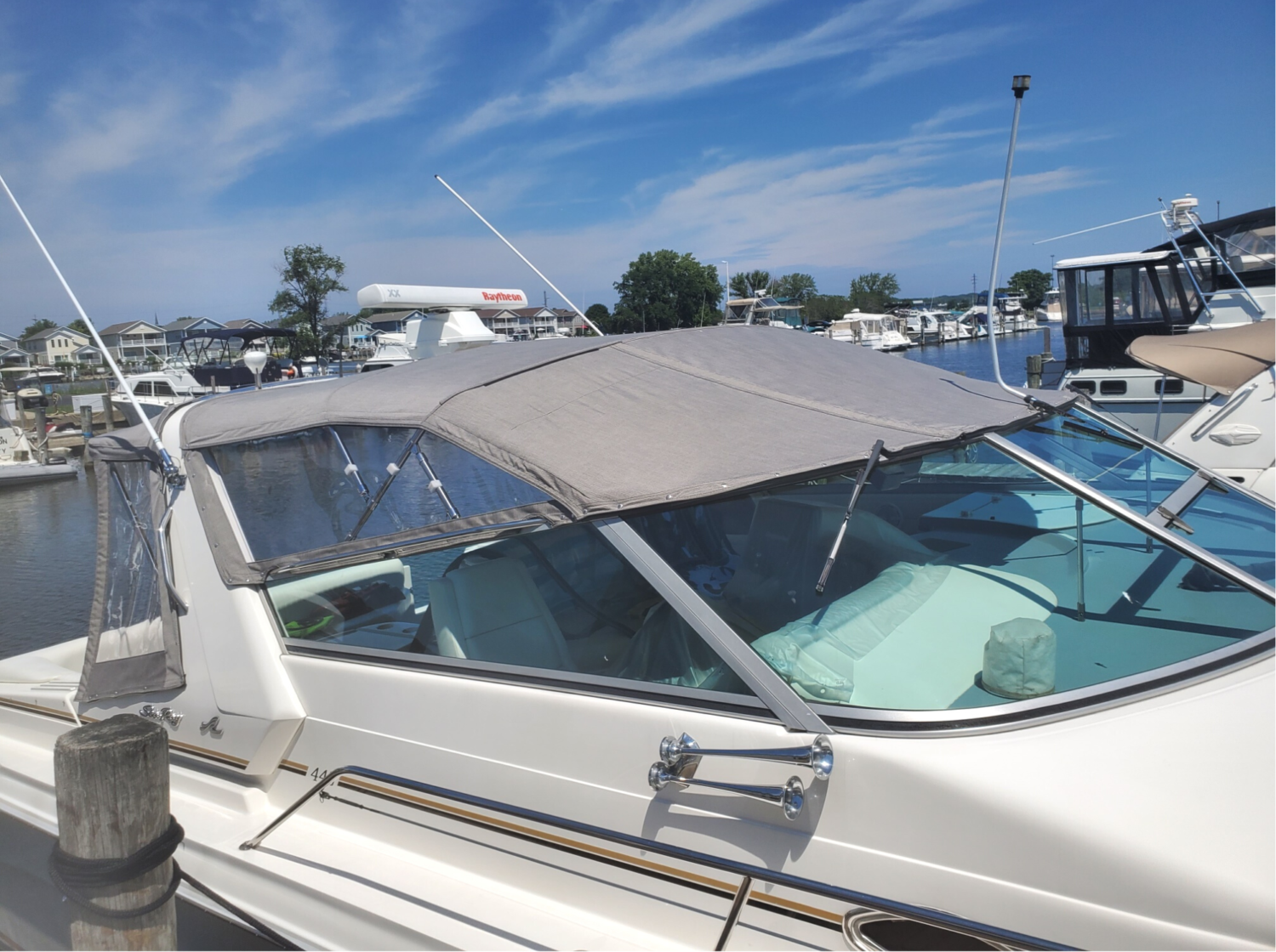 Recent Projects Archives | Chicago Marine Canvas | Custom Boat Covers