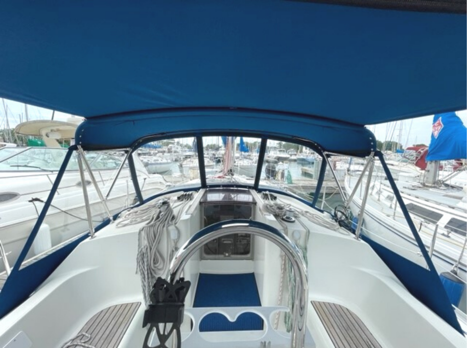 Marine Frame Design | Chicago Marine Canvas | Custom Boat Covers