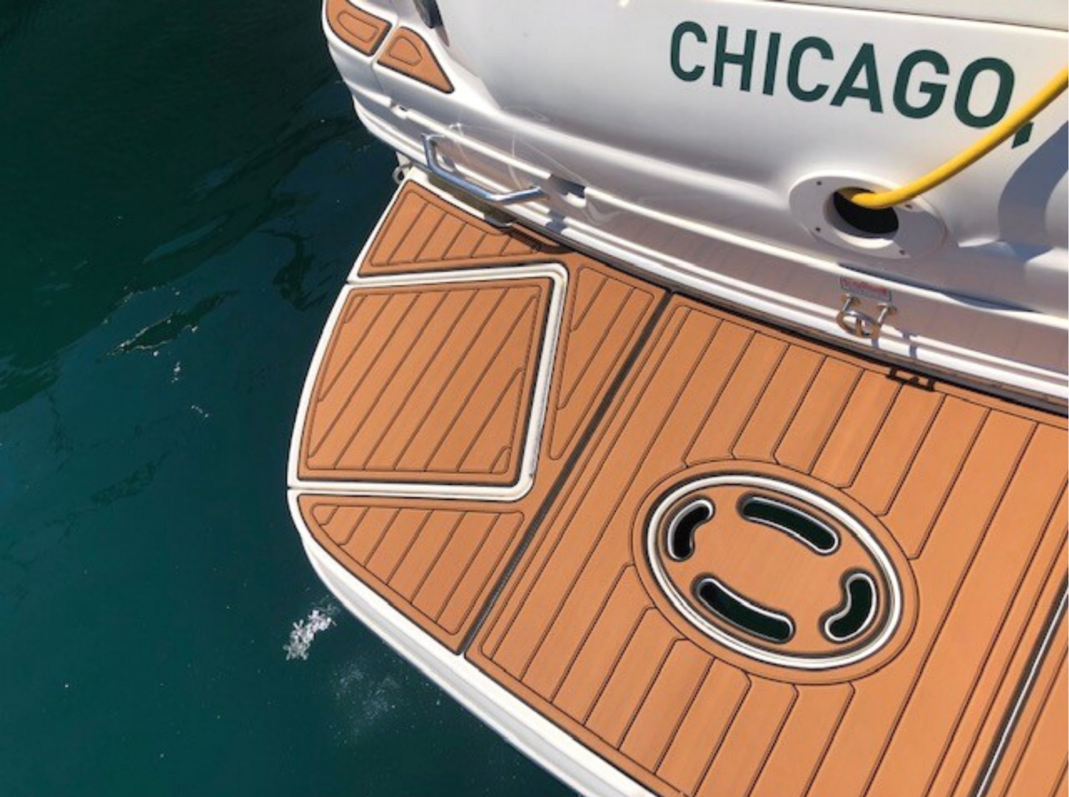 Dockside Decking - Sea Ray Sundancer 280 Chicago Marine Canvas