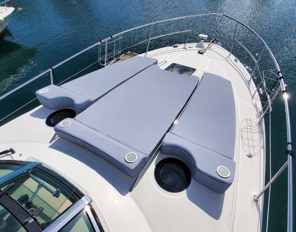Bowpads and Sunpads Archives | Chicago Marine Canvas | Custom Boat Covers