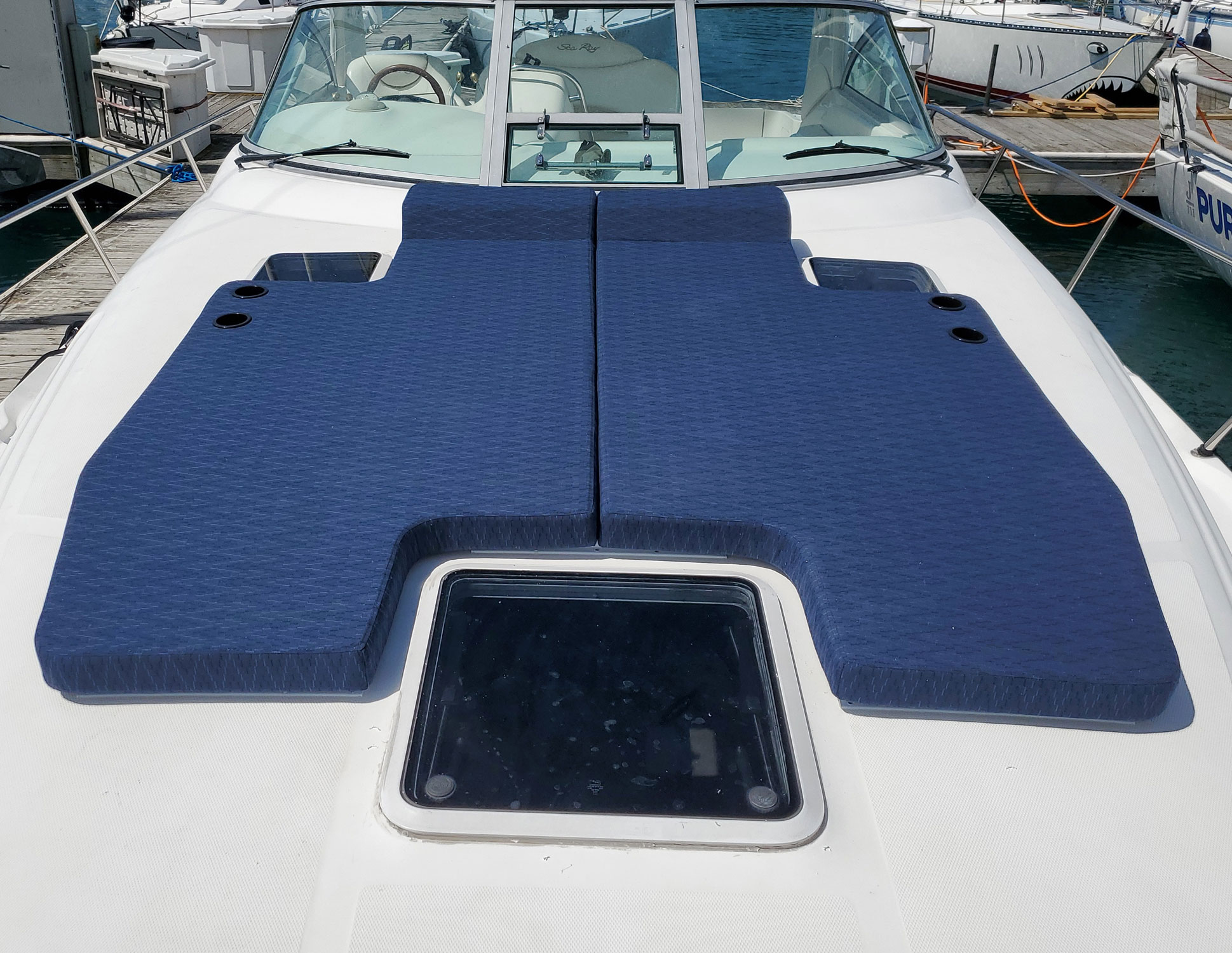 Sunbrella---Emerge-Model-Harbor | Chicago Marine Canvas | Custom Boat ...